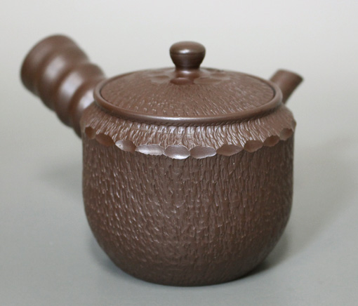 Banko pottery shidei teapots by Rigetsu