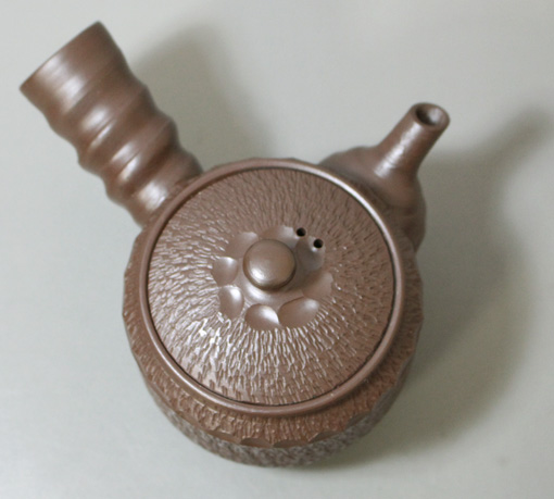 Banko pottery shidei teapots by Rigetsu