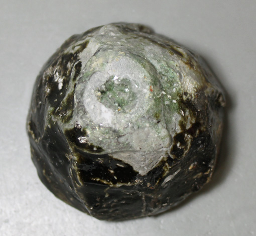 Japanese pottery - Tanba (Tamba) guinomi sake cup