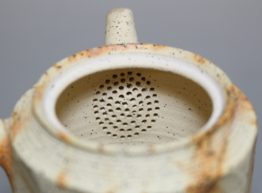 Japanese pottery - Tokoname kyusu teapot by Konishi Yohei